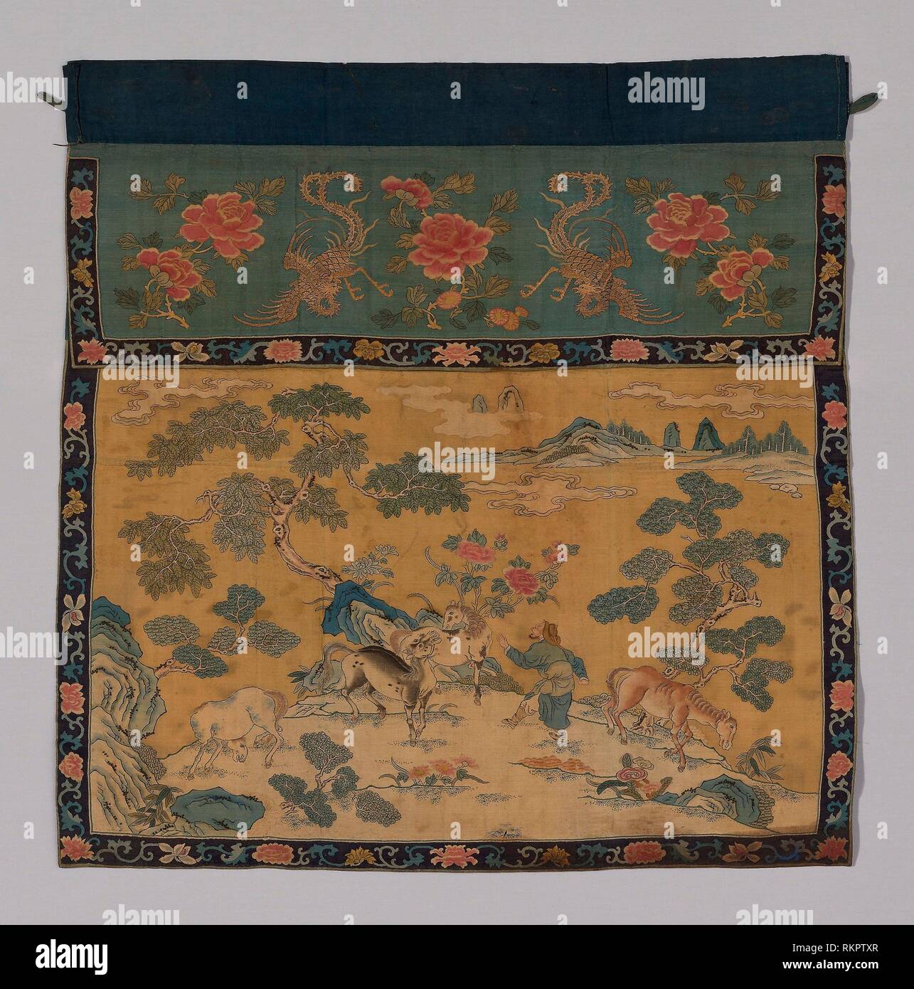 Table Frontal - Qing dynasty(1644–1911), 1775–1825 - China - Origin ...