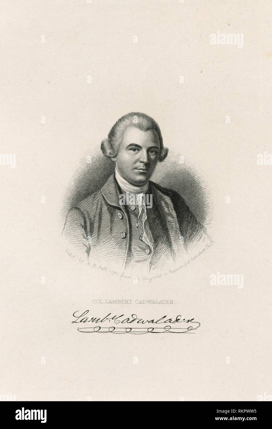 Lambert cadwalader hi-res stock photography and images - Alamy