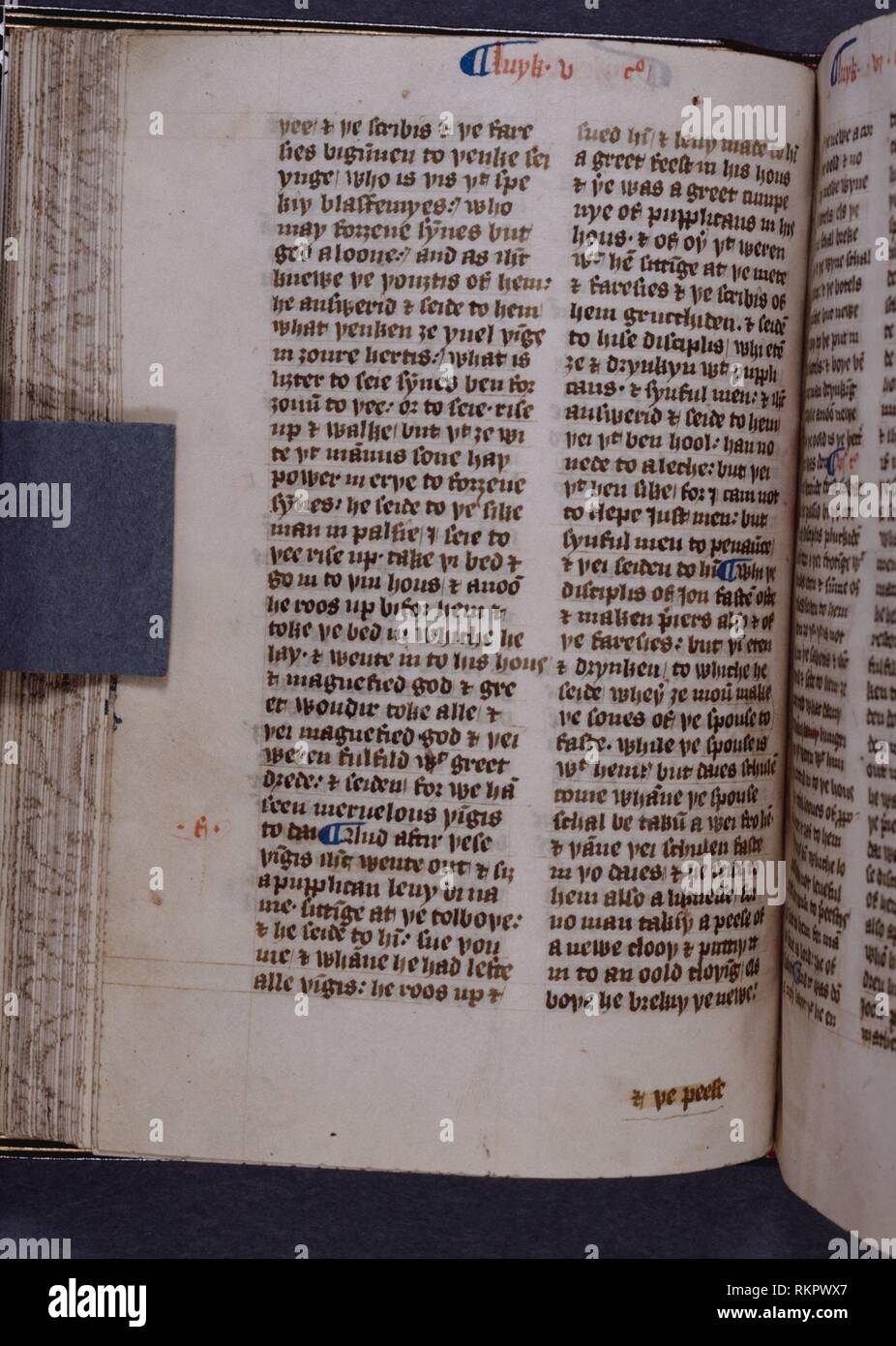 Medieval manuscripts margin hi-res stock photography and images - Alamy