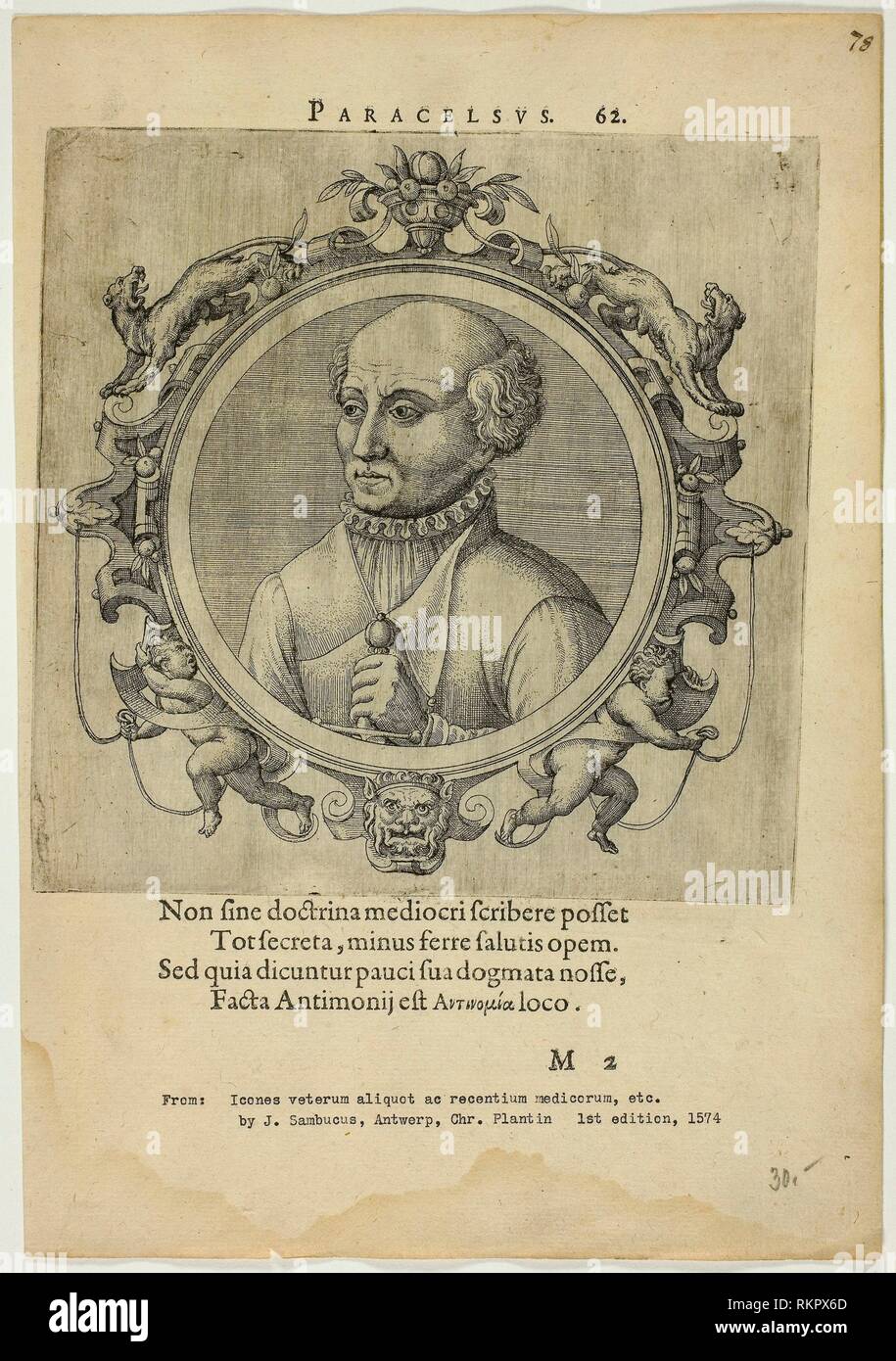 Portrait of paracelsus hi-res stock photography and images - Alamy