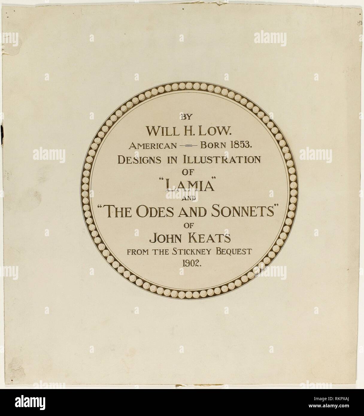 Title Page for the Title Page for the