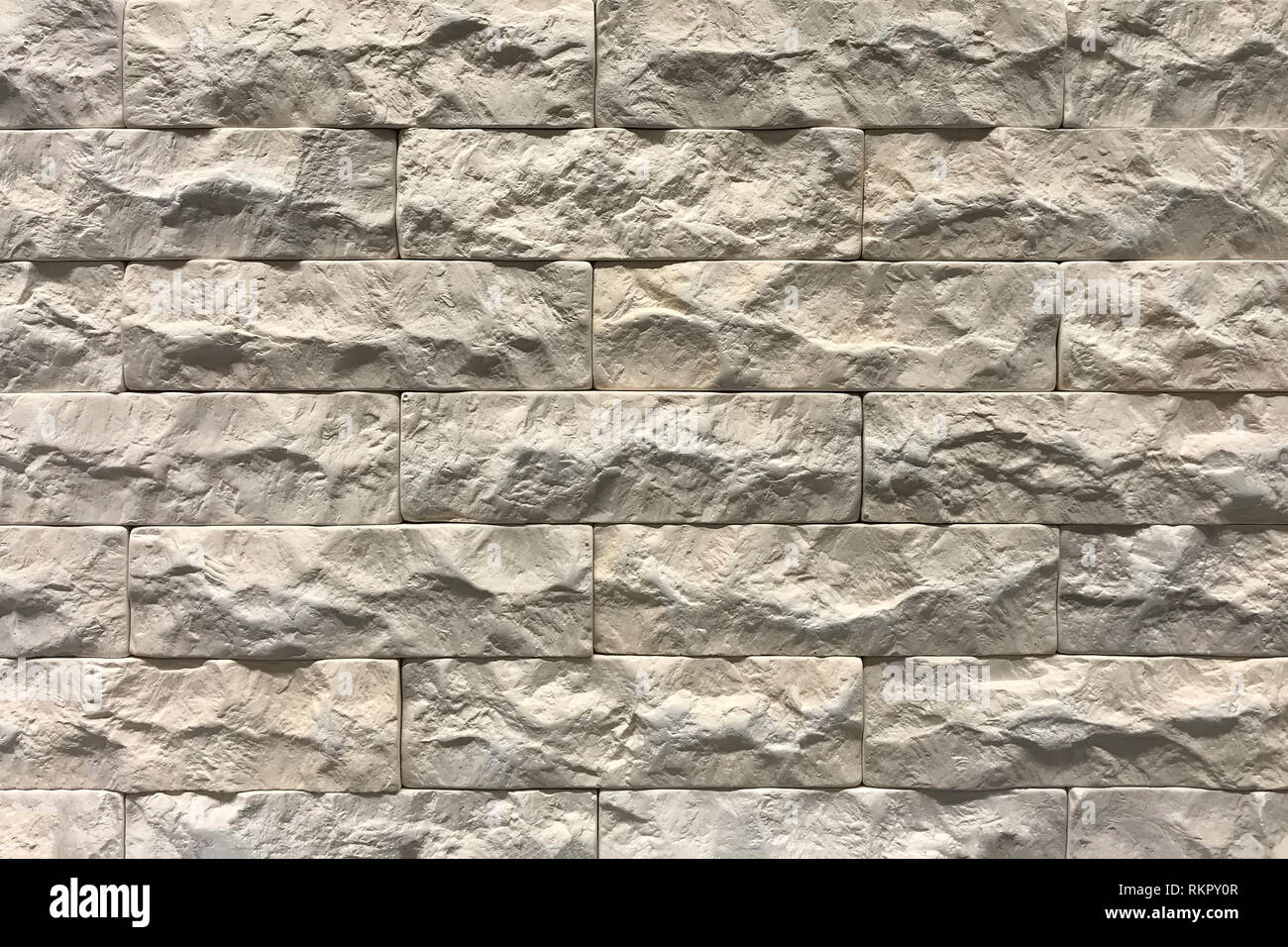 Grey brick wall texture background. Tiled with cope space Stock Photo ...