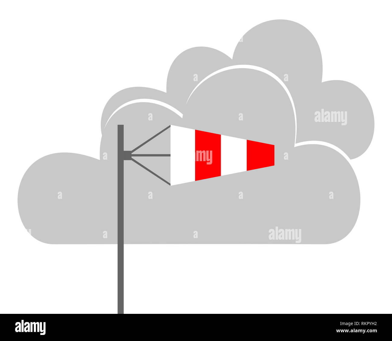 Wind cone Cut Out Stock Images & Pictures - Alamy