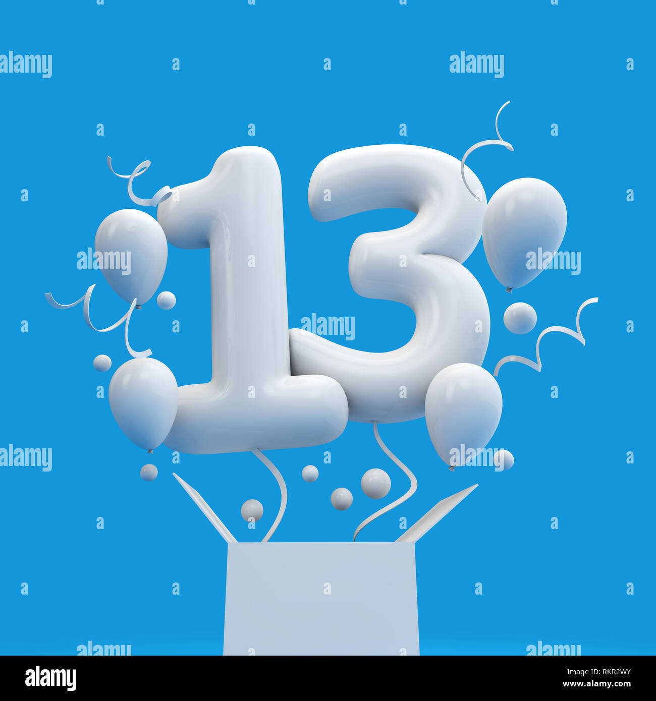 13 birthday invite hi-res stock photography and images - Alamy