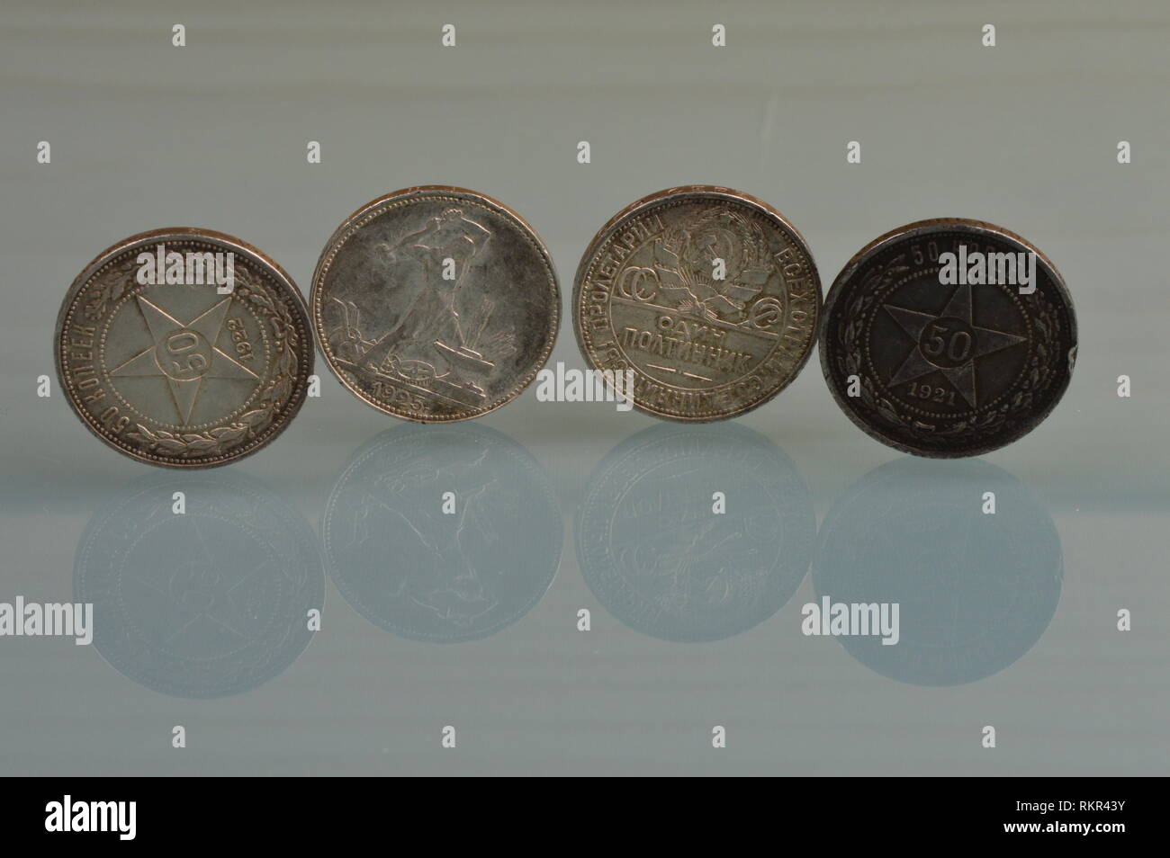 Soviet coinage hi-res stock photography and images - Alamy