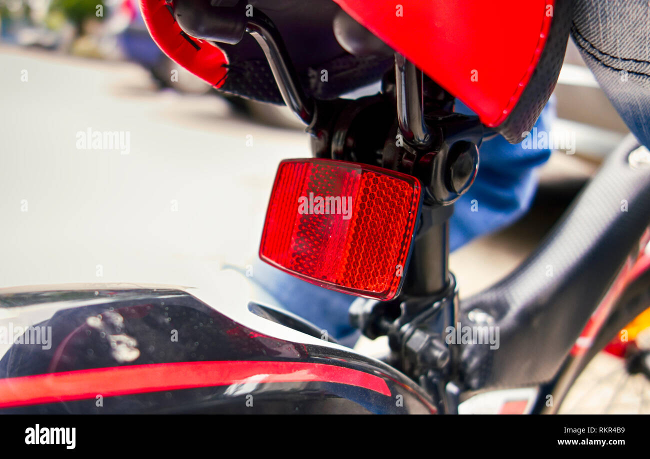 Bicycle reflector hi-res stock photography and images - Alamy