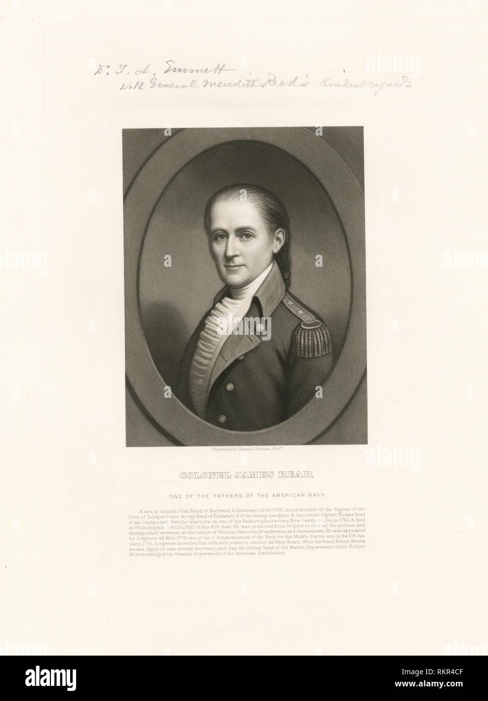 Father of the american navy hi-res stock photography and images - Alamy