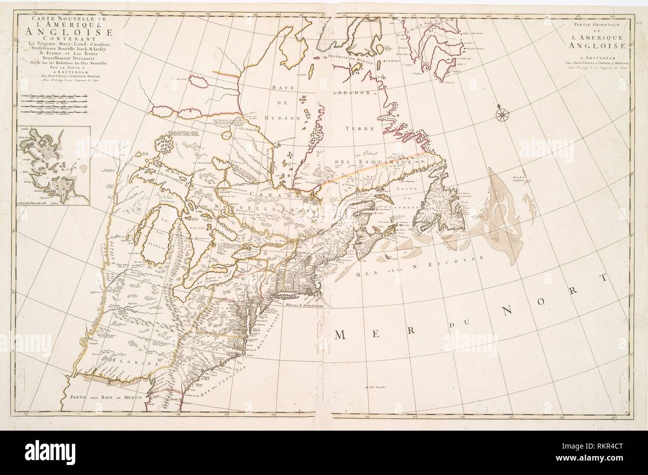 Map america 1600 hi-res stock photography and images - Alamy