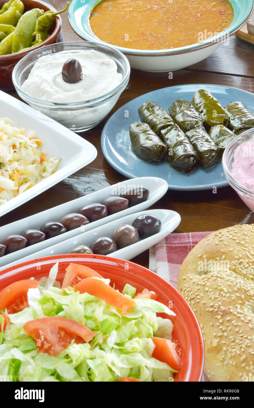 Food for fasting period Stock Photo - Alamy