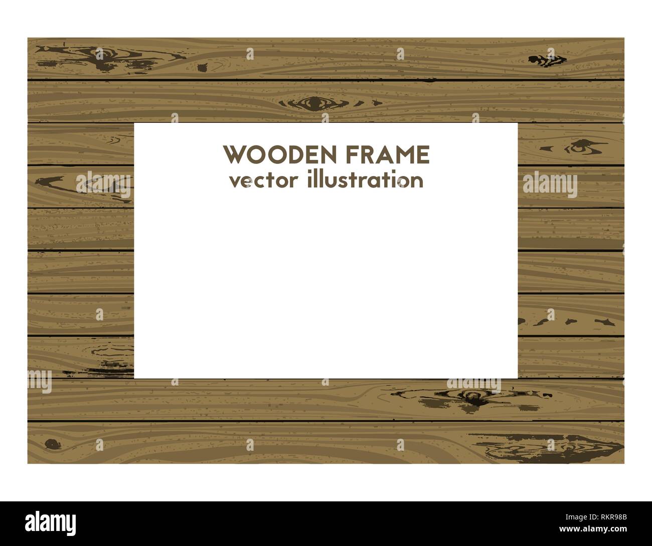 Old flat wood texture Stock Vector Images - Alamy