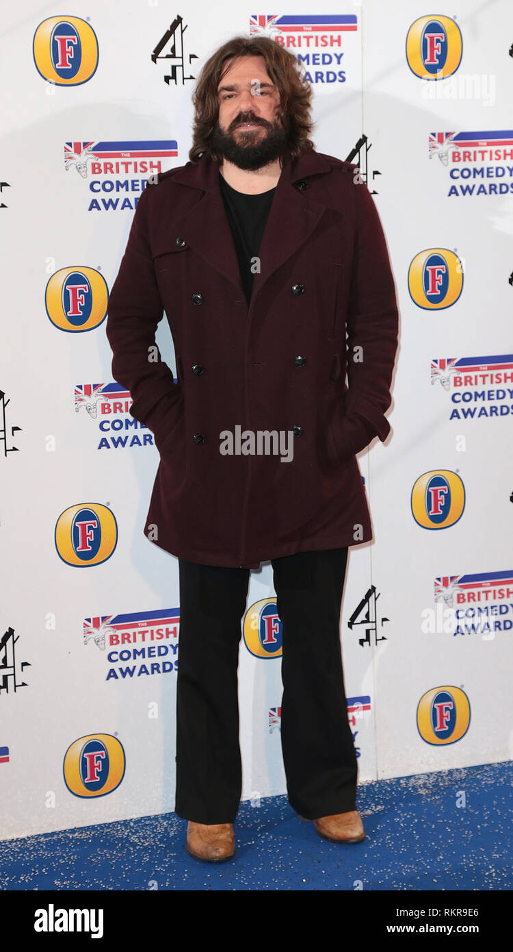 Matt Berry arrives at the British Comedy Awards at Fountain Studios ...