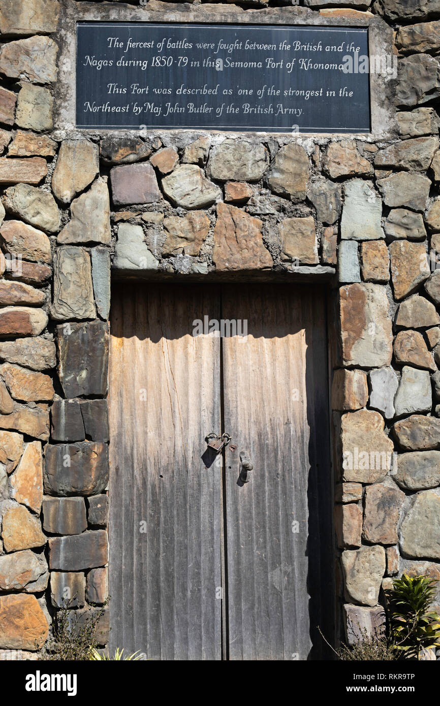 Fort Khonoma, Hornbill Festival, Nagaland, India-1 Stock Photo - Alamy