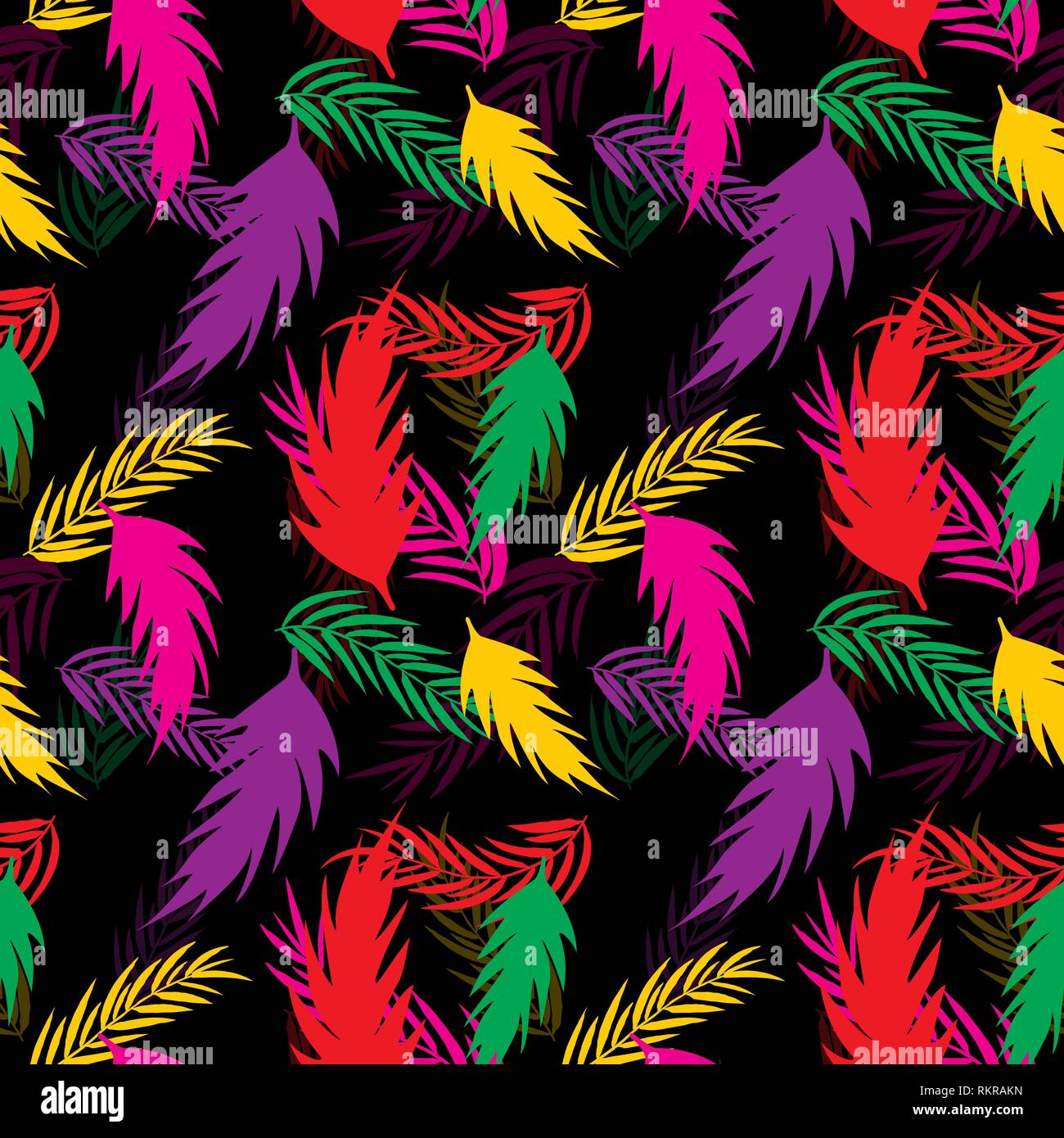 Abstract palm leaf background Stock Vector Image & Art - Alamy