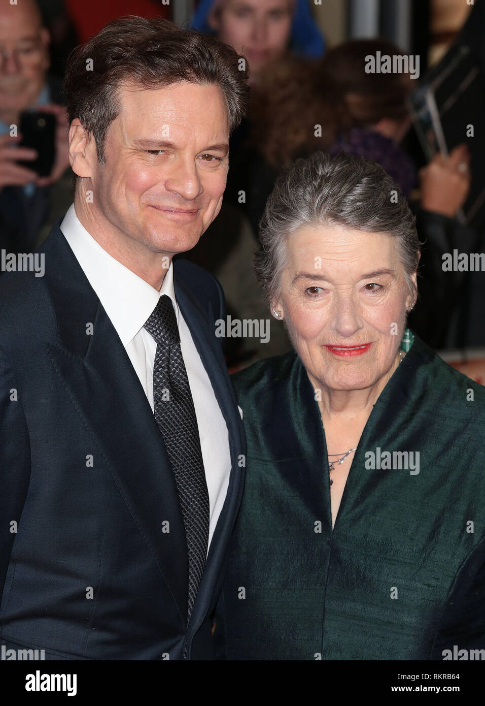 Colin Firth and Patti Lomax arrives at The Railway Man - UK Premiere at ...