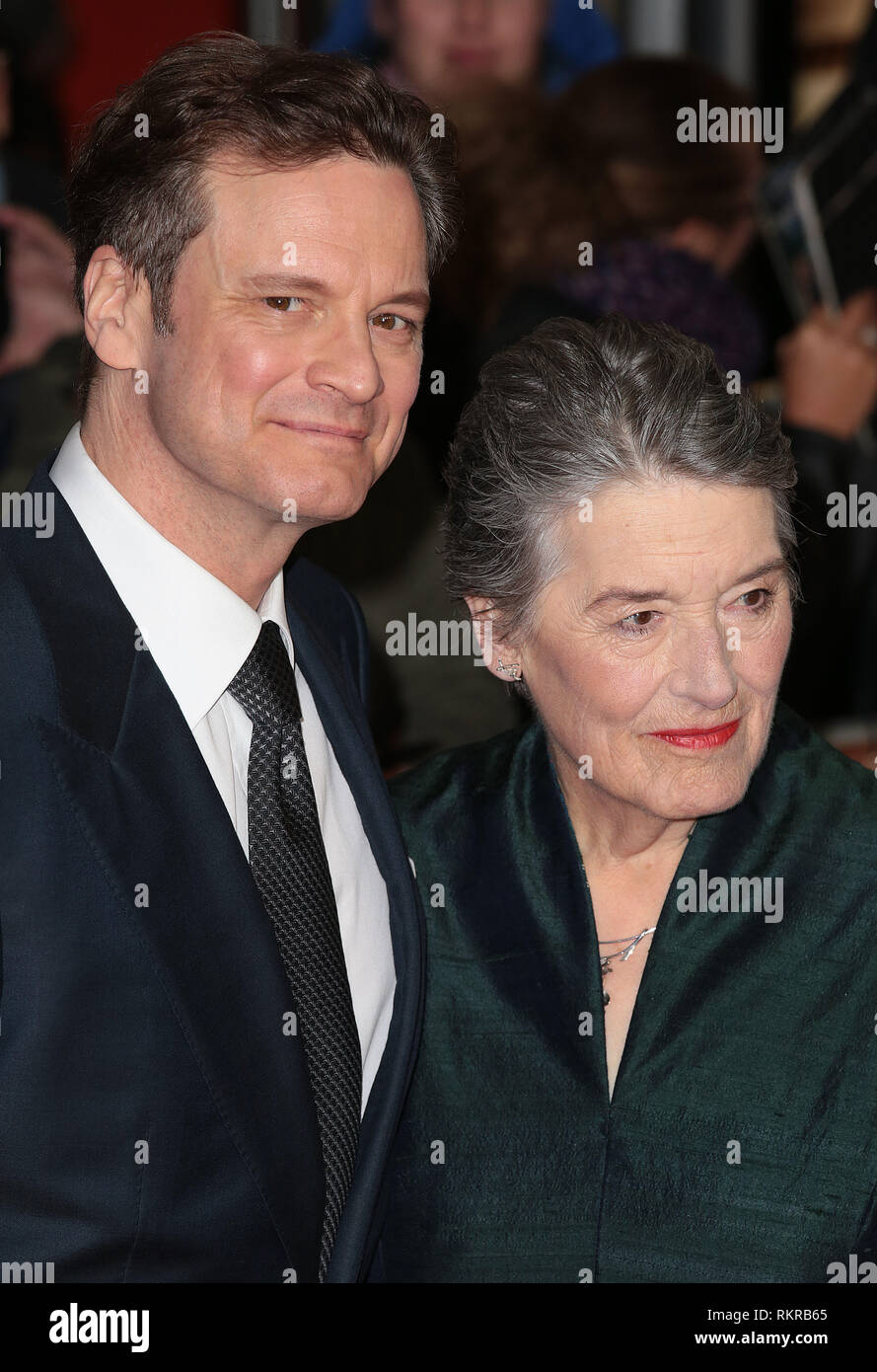 Colin Firth and Patti Lomax arrives at The Railway Man - UK Premiere at ...