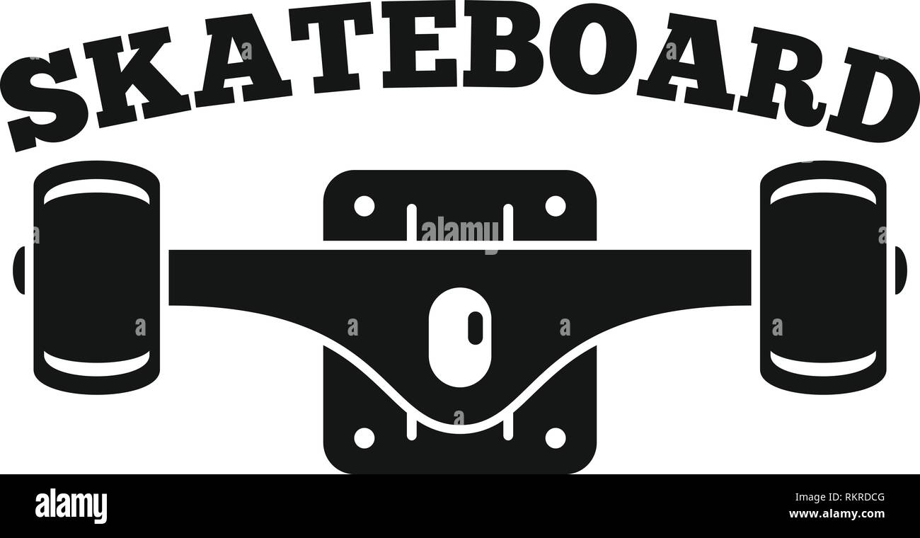 Skateboard tool logo. Simple illustration of skateboard tool vector ...