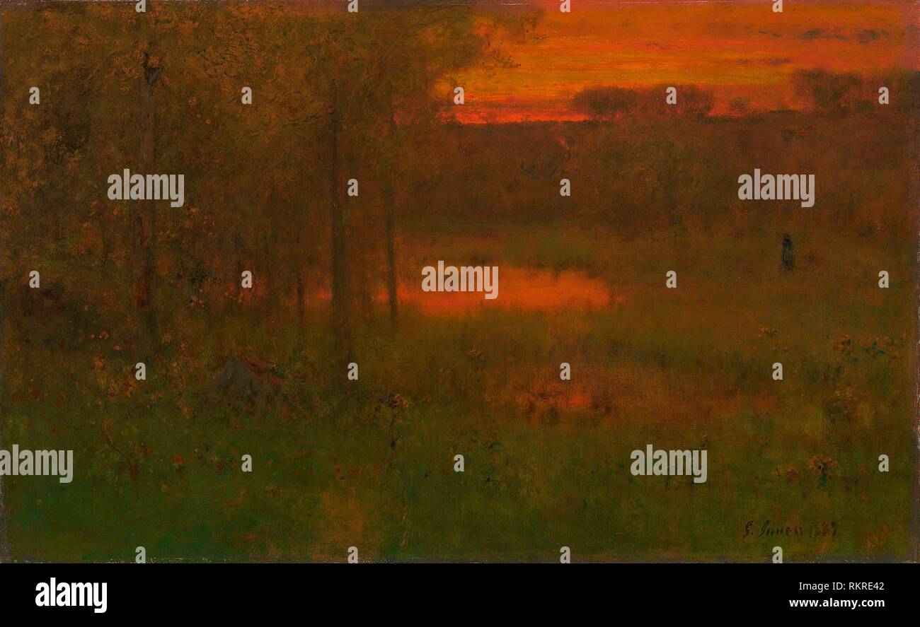 American landscape painting hi-res stock photography and images - Alamy