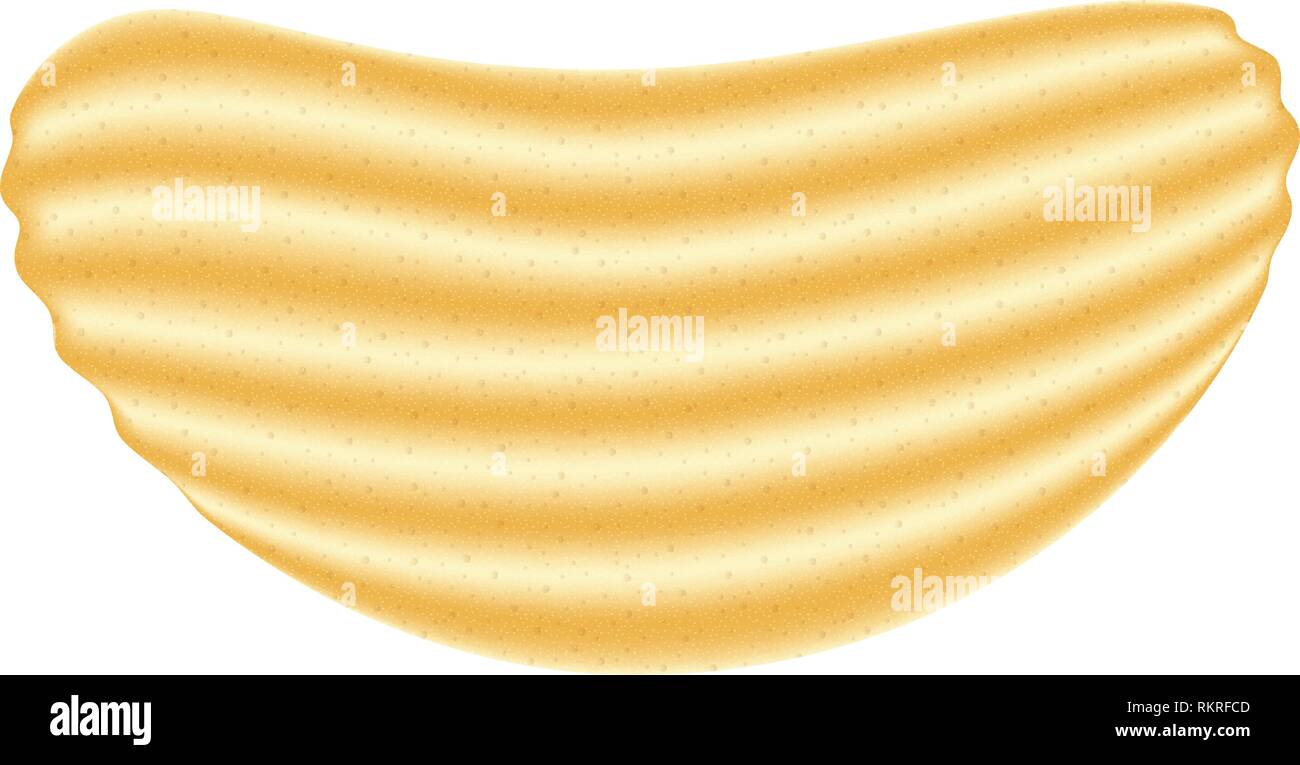 Salt chips icon. Realistic illustration of salt chips vector icon for ...