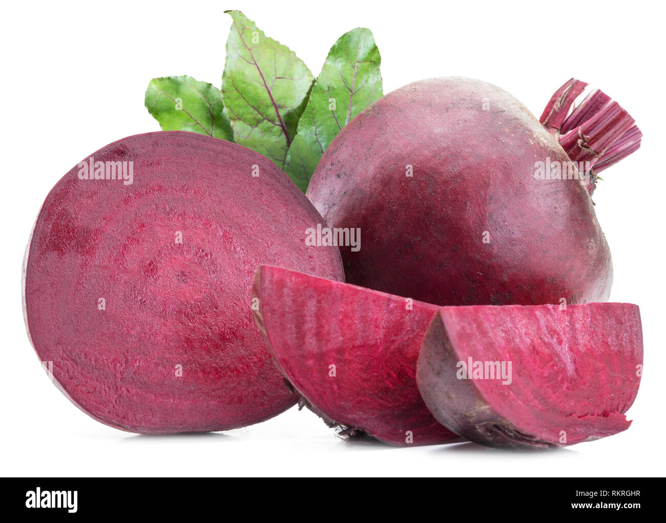 Red colouring of leaves Cut Out Stock Images & Pictures - Alamy