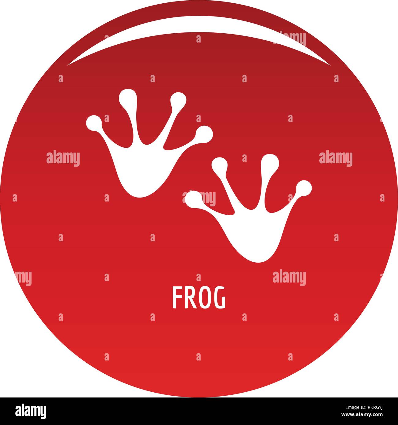Frog step icon. Simple illustration of frog step vector icon for any ...
