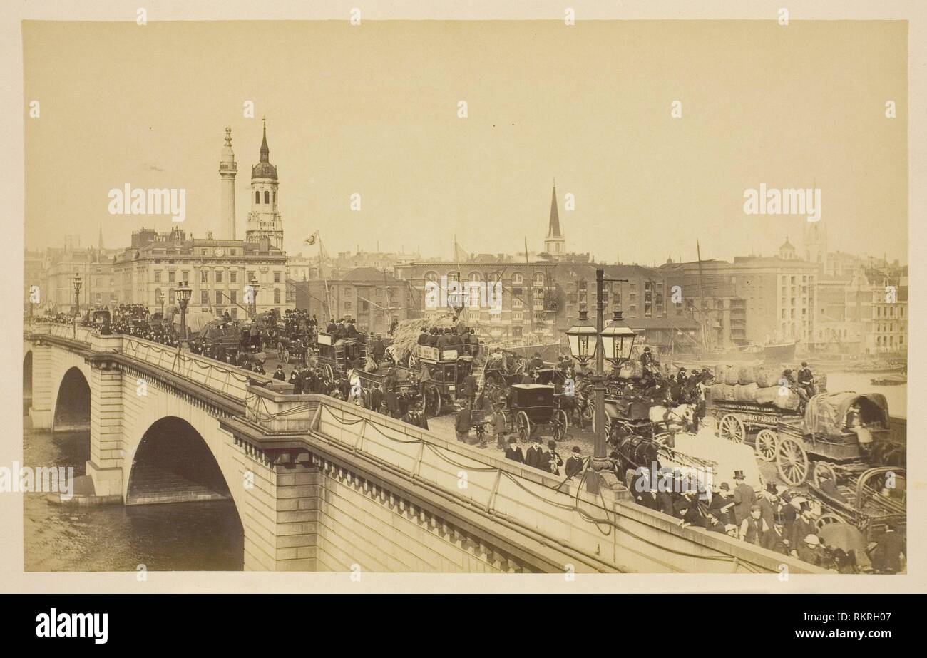 London Bridge 1850 High Resolution Stock Photography and Images - Alamy