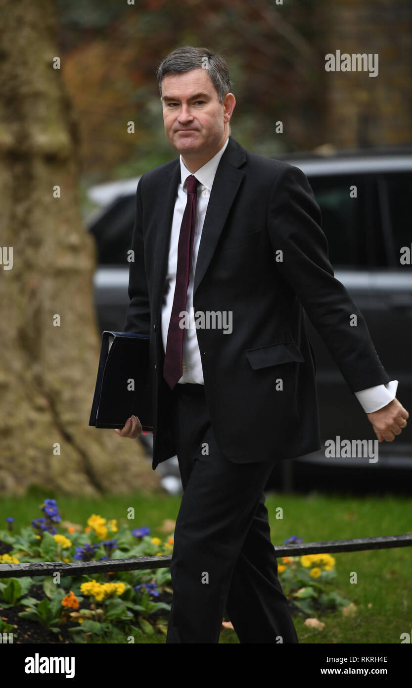 Justice Secretary David Gauke arrives in Downing Street, London, for a ...
