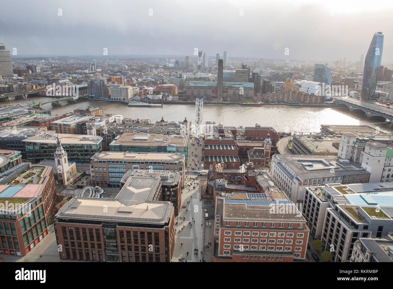 London Tate Modern View High Resolution Stock Photography and Images ...