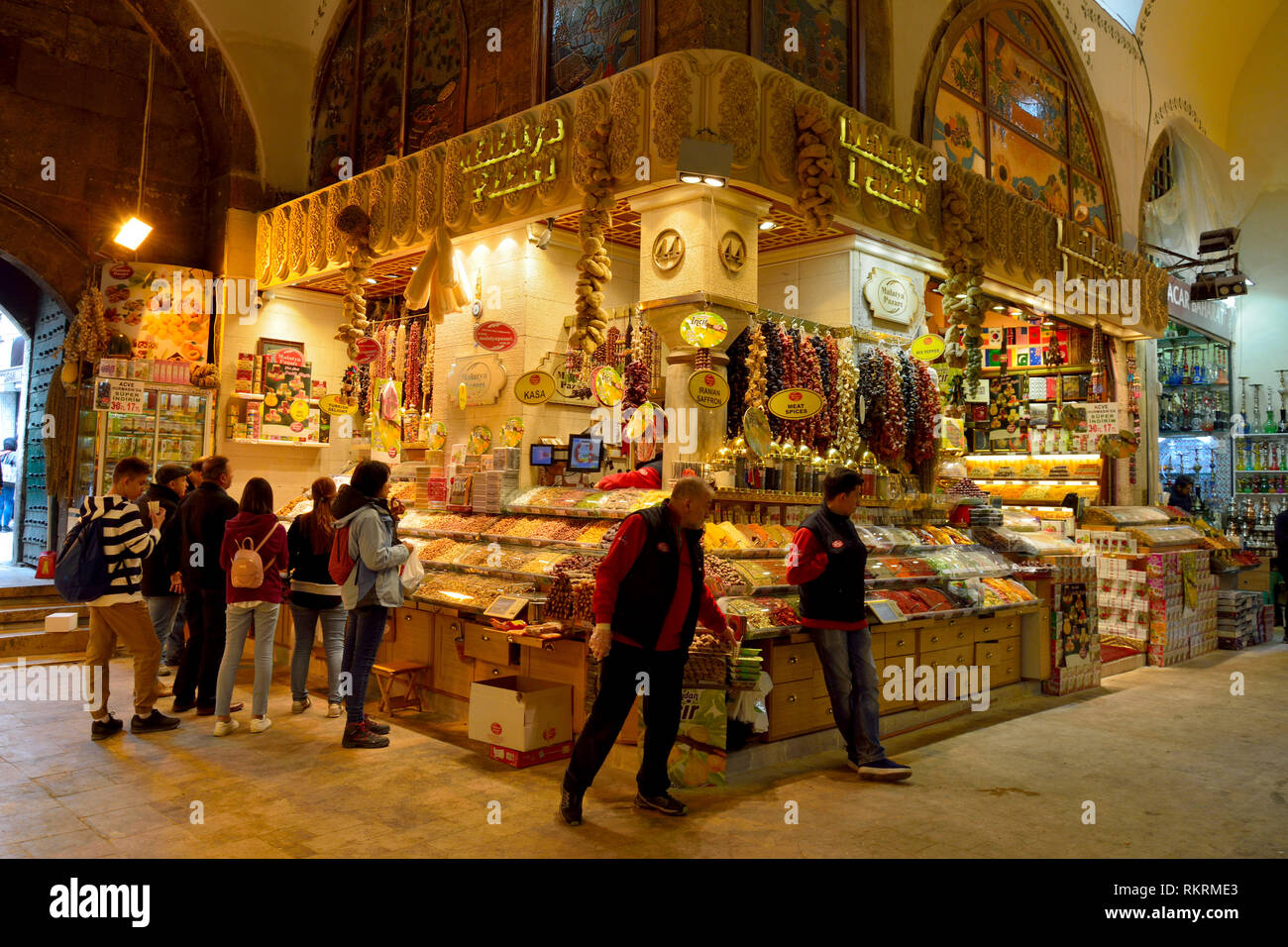 Interior of the grand bazaar hi-res stock photography and images - Alamy