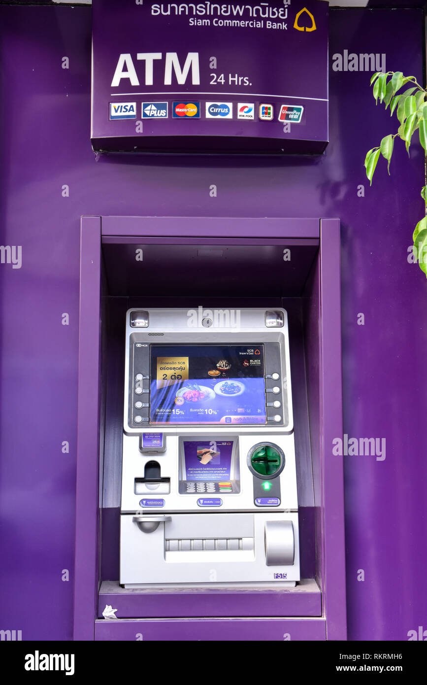 Automatic teller thailand hi-res stock photography and images - Alamy
