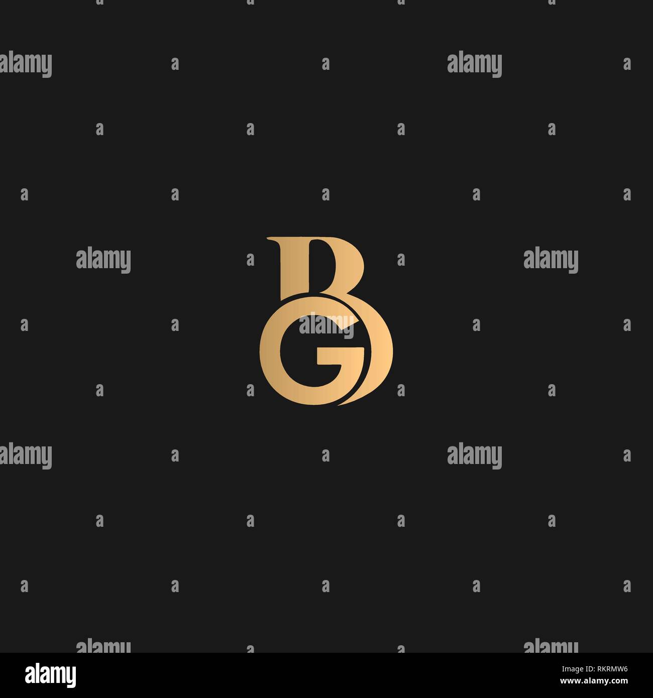 Monogram b g hi-res stock photography and images - Alamy