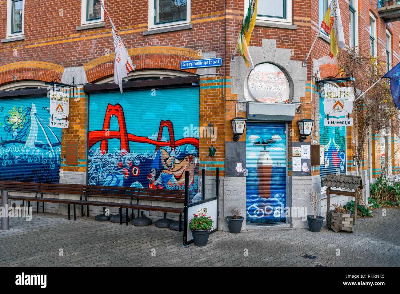 Architecture of Rotterdam City Stock Photo - Alamy