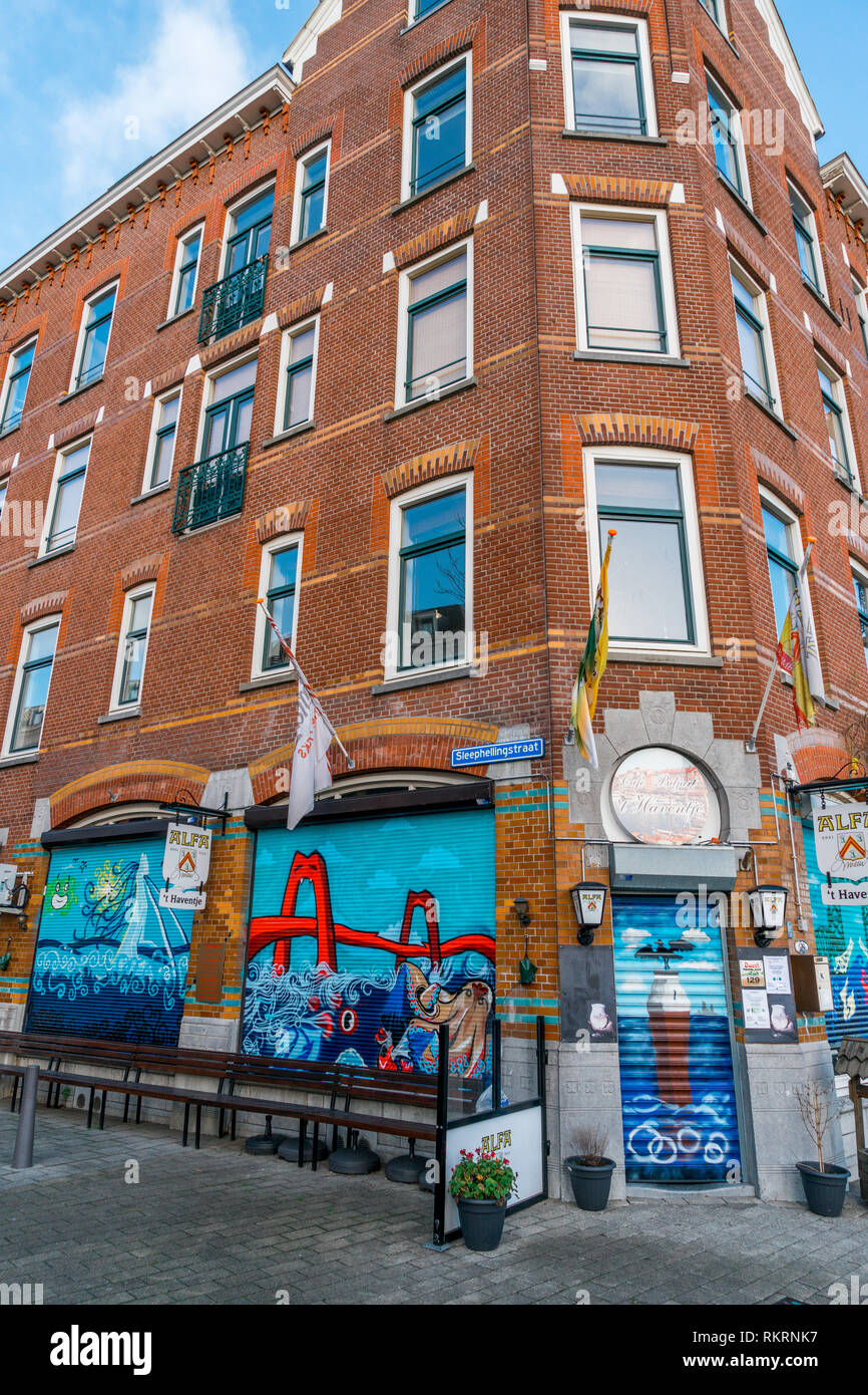 Architecture of Rotterdam City Stock Photo - Alamy