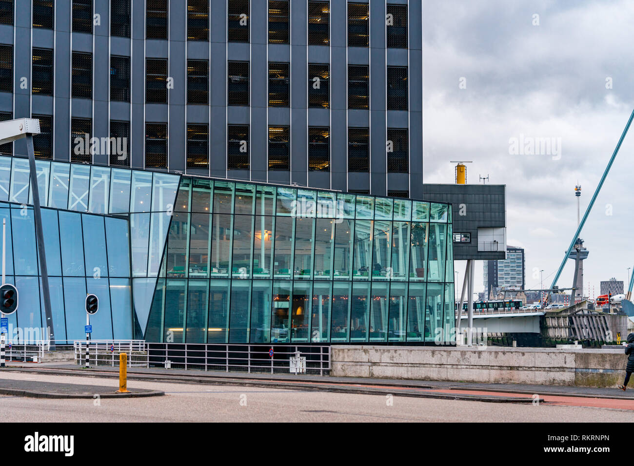 Architecture of Rotterdam City Stock Photo - Alamy