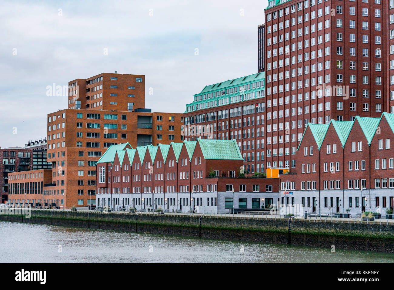 Architecture of Rotterdam City Stock Photo - Alamy