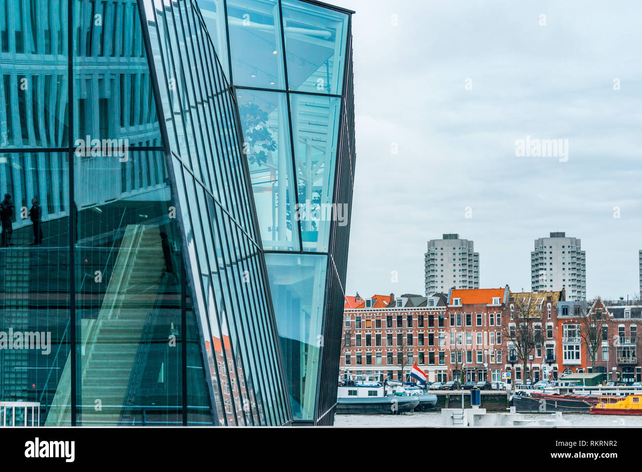 Architecture of Rotterdam City Stock Photo - Alamy