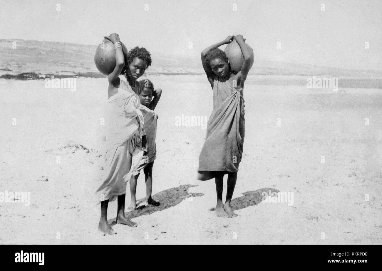 Water containers africa Black and White Stock Photos & Images - Alamy