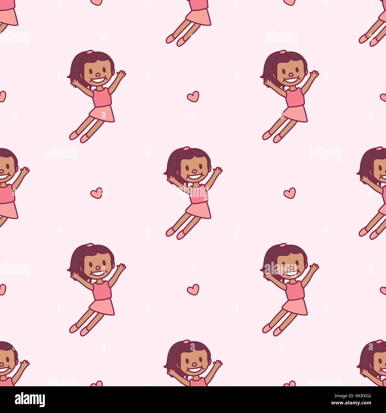 Children dancer Stock Vector Images - Alamy