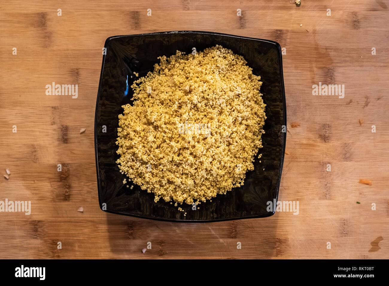 Plate with millet seeds soaking Stock Photo - Alamy