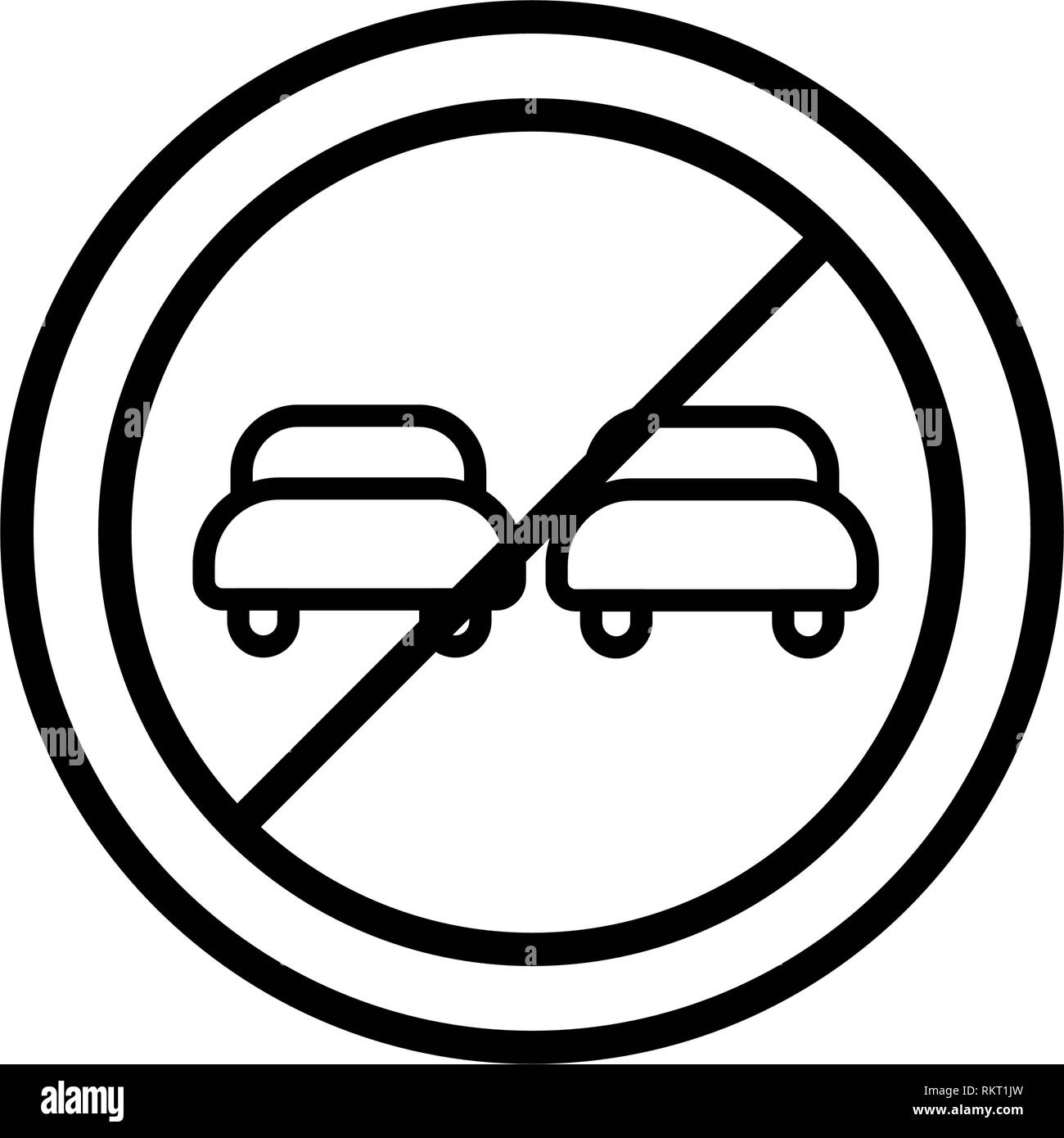 Vector Dual Carriageway ahead Icon Sign Icon Vector Illustration For ...