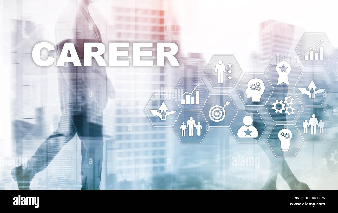 Acceleration concept personal development growth. Career business on ...