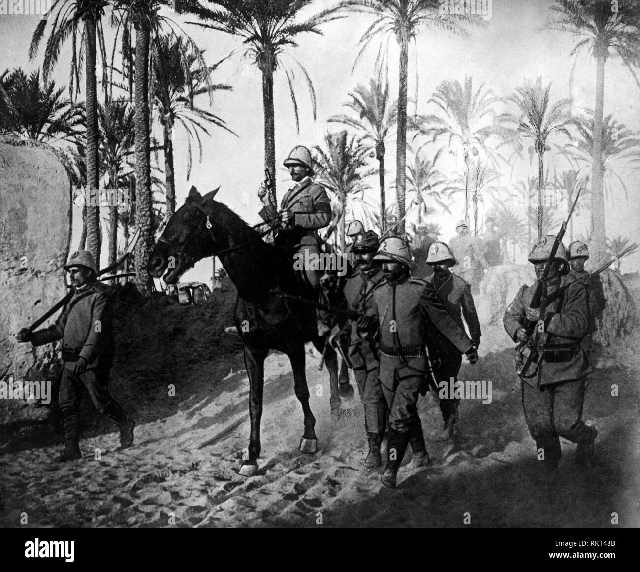italo-turkish war, tripolitania, 1912 Stock Photo - Alamy