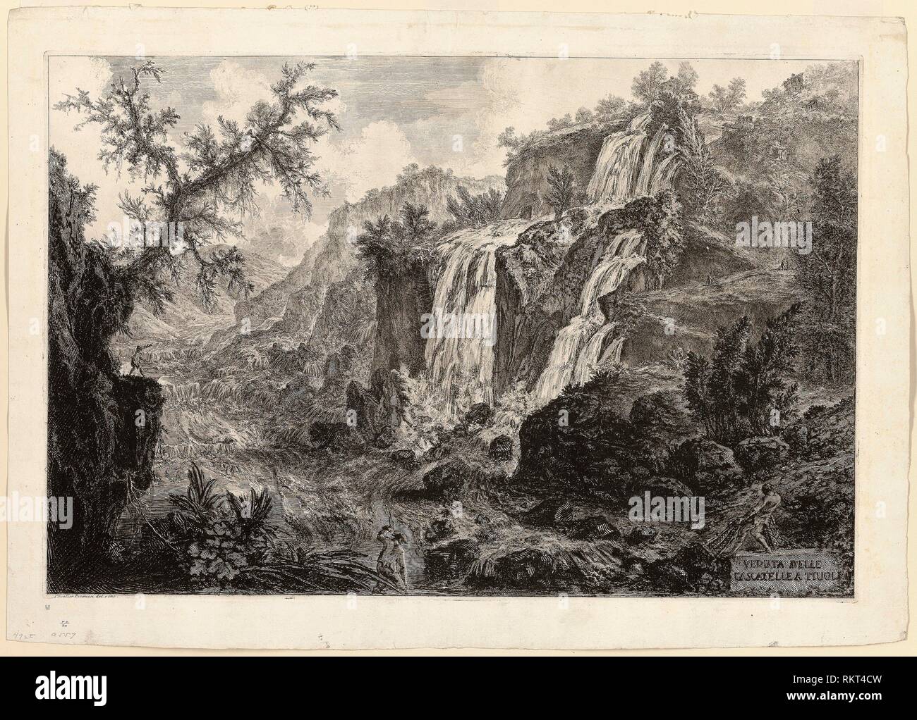 Rome waterfall hi-res stock photography and images - Alamy