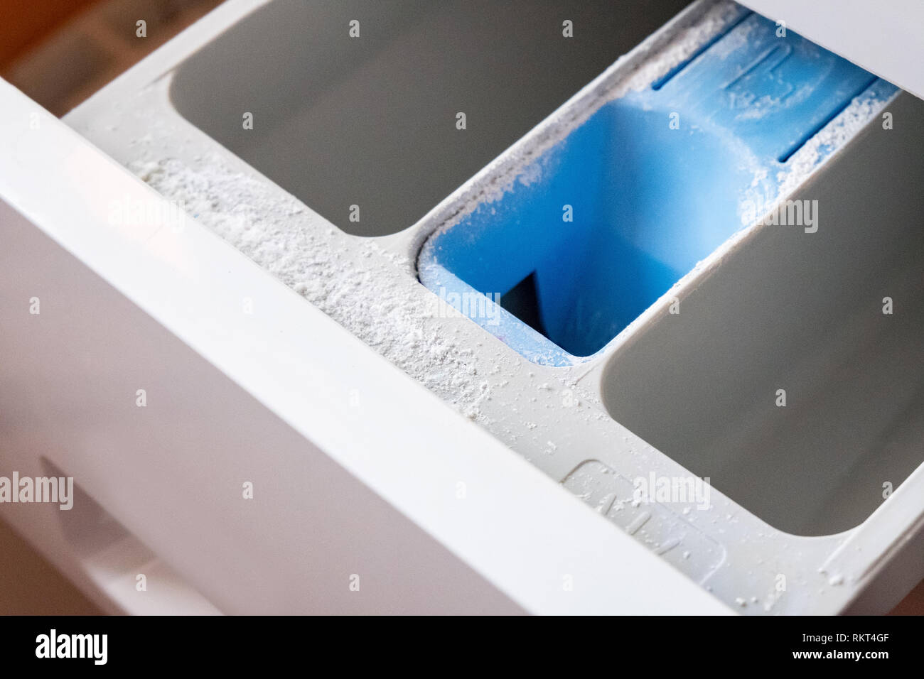 Open detergent compartment hi-res stock photography and images - Alamy