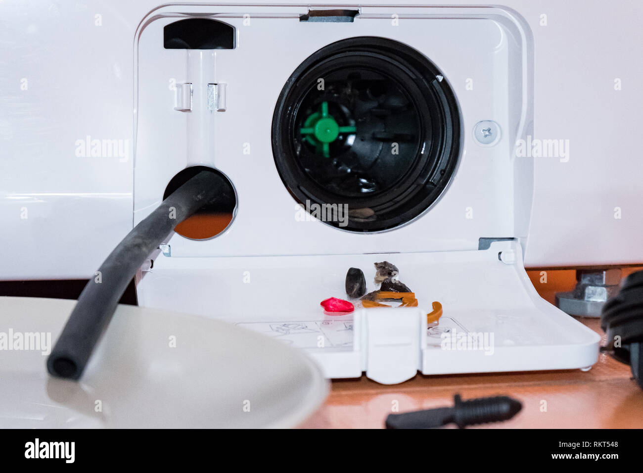 Washing small parts hi-res stock photography and images - Alamy
