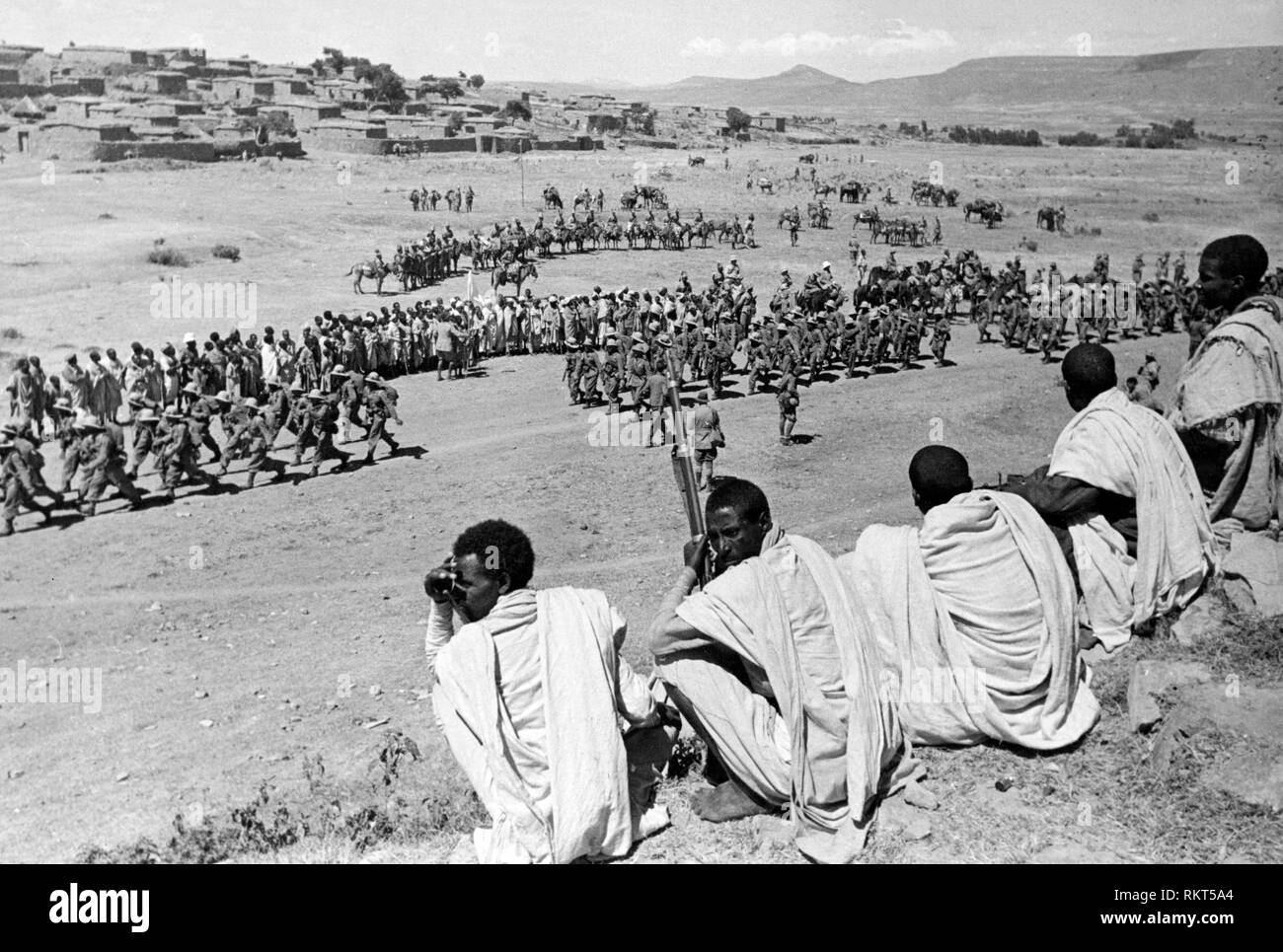 Italian colonial troops hi-res stock photography and images - Alamy
