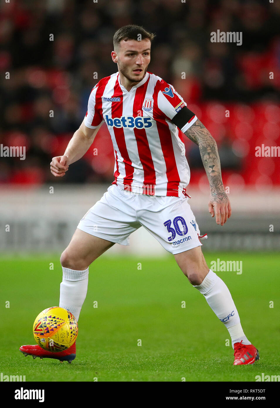 Stoke City's Tom Edwards Stock Photo - Alamy