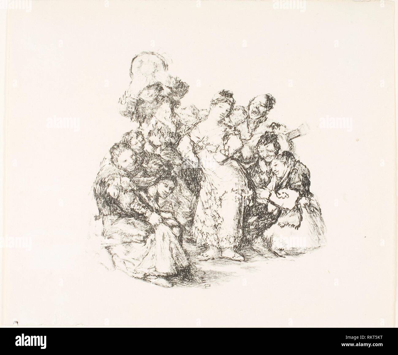 The Andalusian dance - 1825/26 - Formerly attributed to Francisco José ...