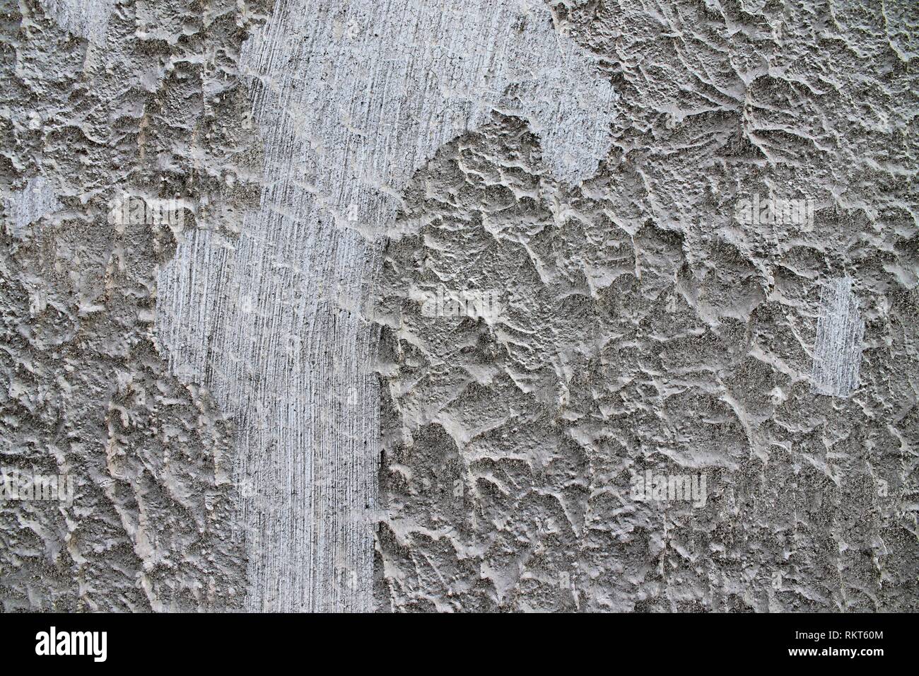 Close up high resolution surface of weathered concrete wall material ...