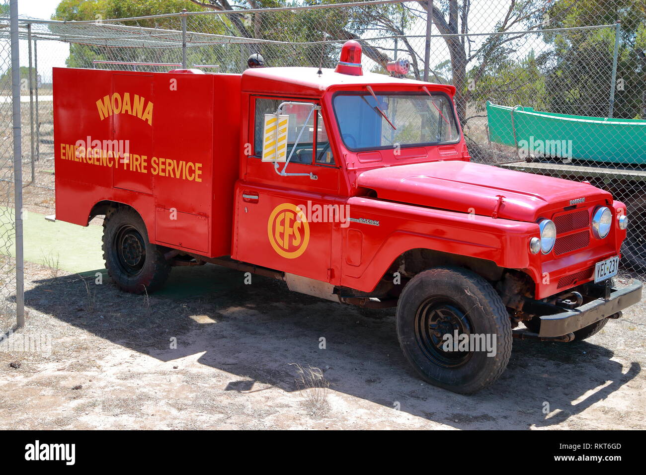Nissan Fire Truck at the Power Rally at Port Milang, South Australia ...