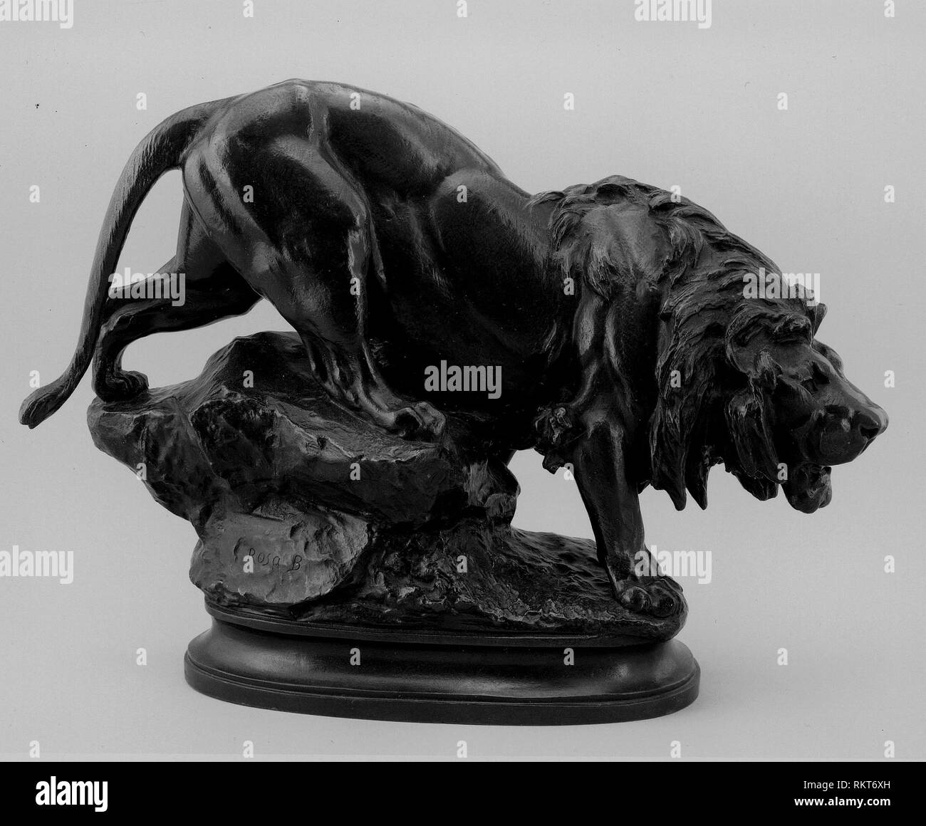 Lion - c. 1880 - Rosa Bonheur French, 1822-1899 - Artist: Rosa Bonheur ...